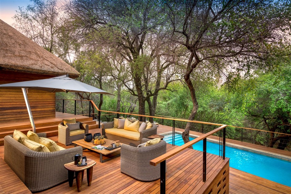Morukuru River House in Madikwe Game Reserve - villas in South Africa