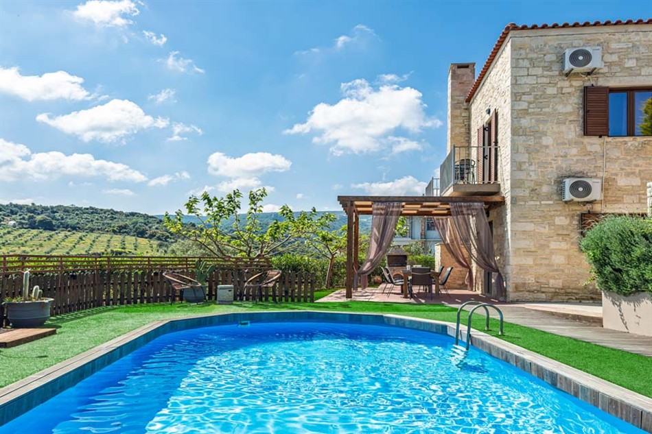 Villa Erato Klio in Rethymnon - villas in Crete