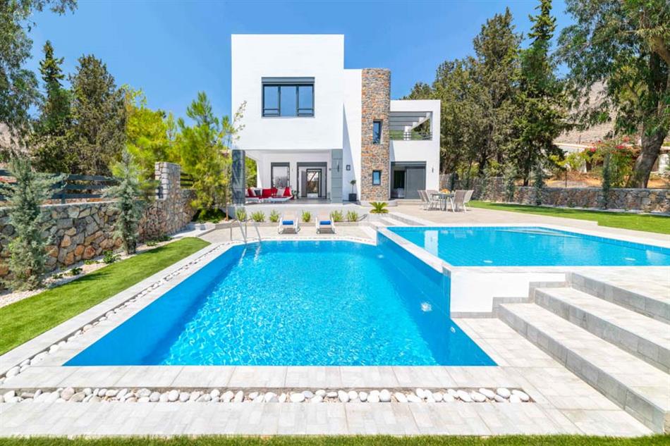 Villa Summer Light in Lardos - villas in Rhodes